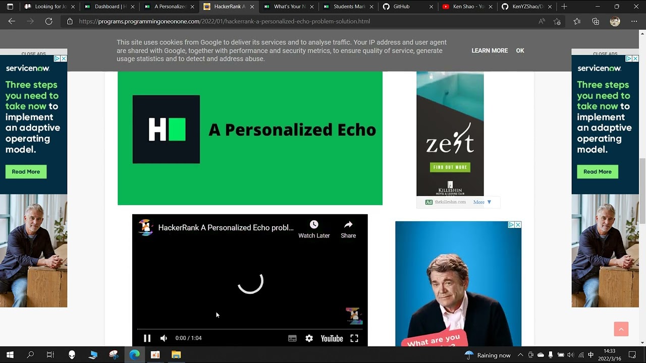 A Personalized Echo in Linux Shell   HackerRank