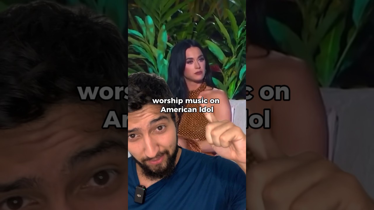 American Idol Allowed Worship Music! Katy Perry’s Reaction! 🤯 #shorts