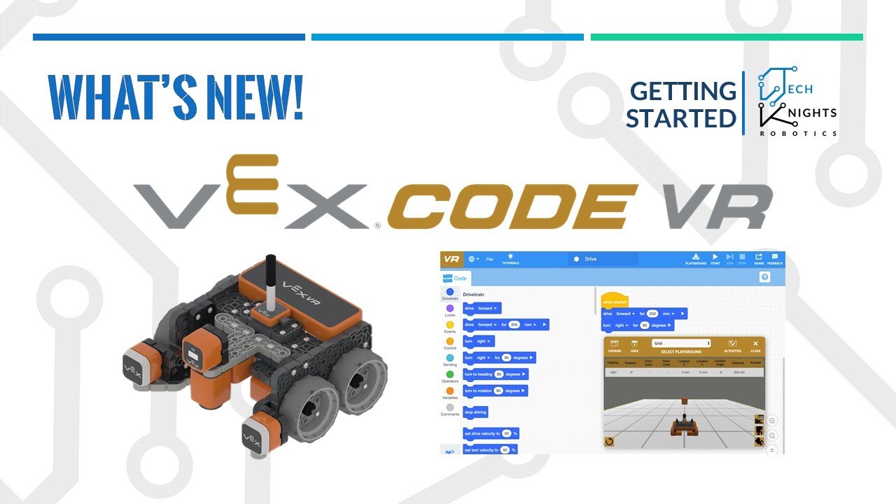 What's New: VEXcode VR