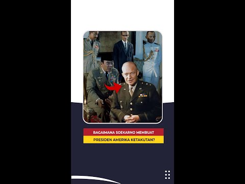 Bagaimana SOEKARNO Membuat Presiden AMERIKA KETAKUTAN? 😱🔥 #soekarno #amerika #shorts
