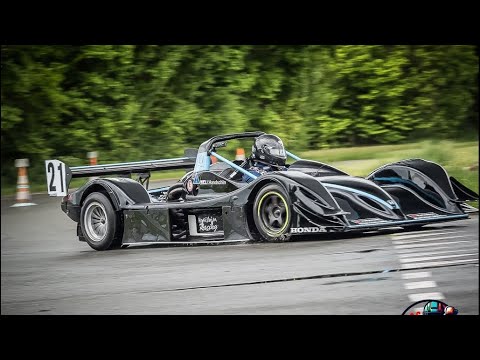 Slippery SAVE during Race at 2025 Slalom de Bière 🇨🇭 Norma M20b Jesse Spec b16 itb all motor Racecar