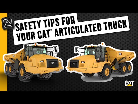 Cat® Articulated Truck Safety Tips