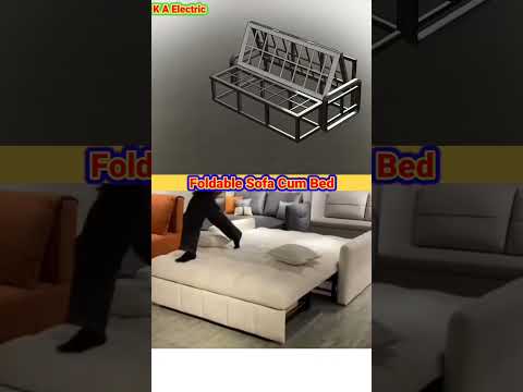Foldable Sofa Cum Bed #shorts #youtubeshorts #trending 🔥🔥