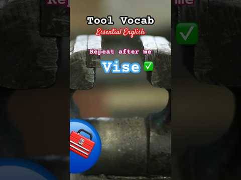 What is a Vise? Vise Pronunciation #vise #english #englishstream #esl #englishvocabulary