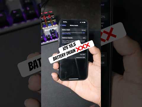 iOS 18.5 Battery Drain Issue | iPhone 16