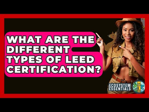 What Are the Different Types of LEED Certification? - Ecosystem Essentials