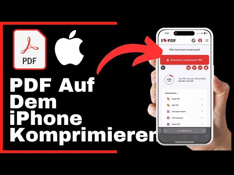 Wie Man Die PDF-Dateigröße Auf Dem iPhone Komprimiert