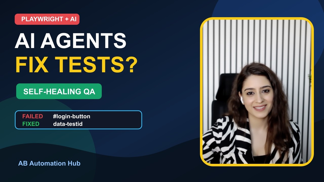 AI Agents for QA Engineers: Self-Healing Tests with Playwright