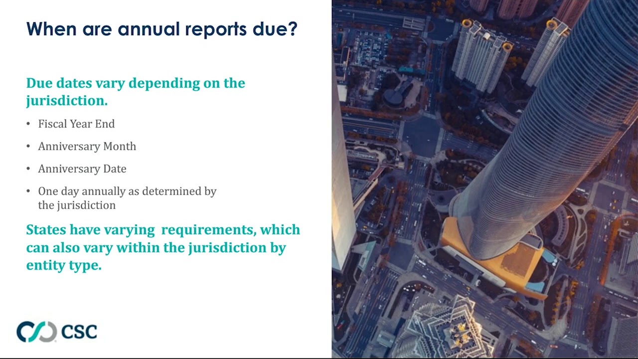 Stay in Good Standing in 2021: Everything You Need to Know About Annual Reports