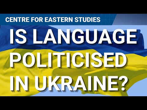 The Ukrainian language choice