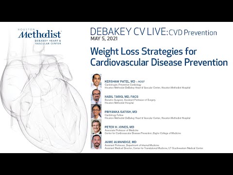 Weight Loss Strategies for Cardiovascular Disease Prevention (Kershaw Patel MD & guests) May 5, 2021