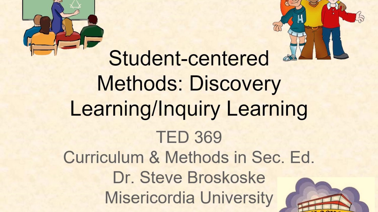 SecEd Methods: Discovery Learning and Inquiry Teaching
