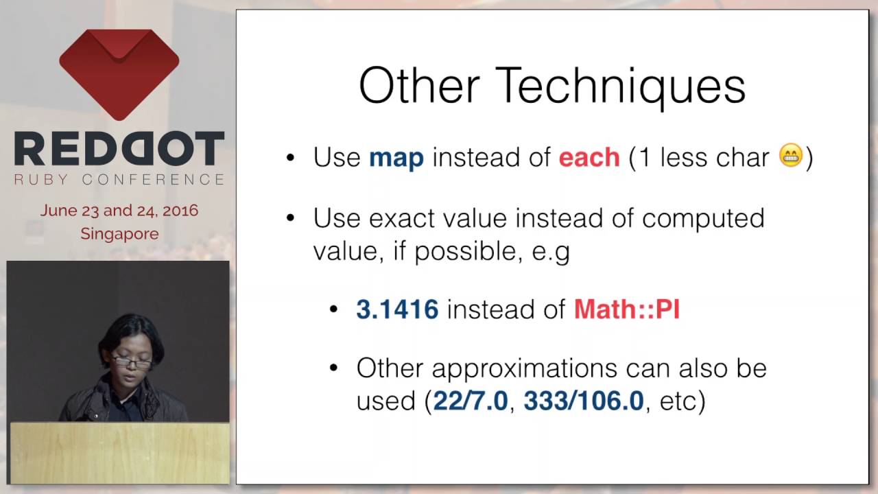 Let's Play Ruby Golf - RedDotRubyConf 2016