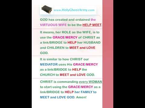 HGA _14: The WIFE as the HELP MEET