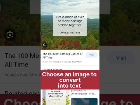 Converting an Image to text with Google Lens | Translate to preferred Language