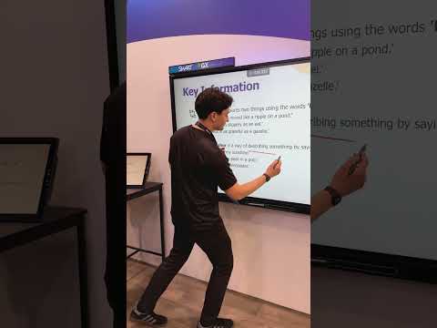 SMART Ink on the SMART Board GX