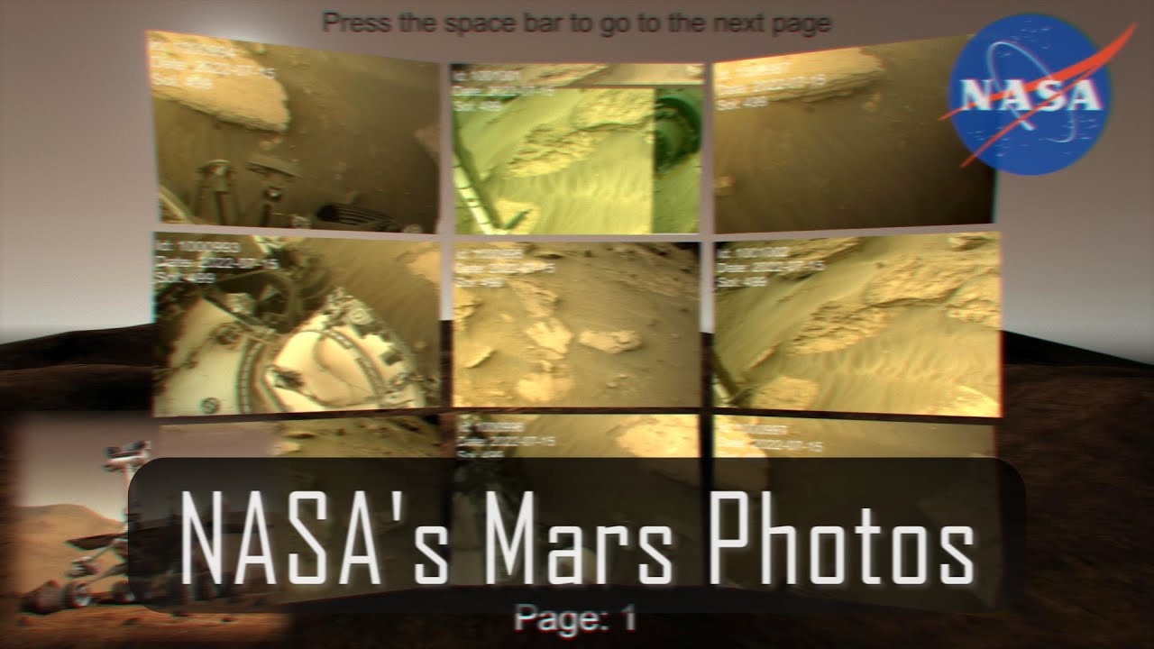 NASA's Mars Photos | Unity, GitHub
