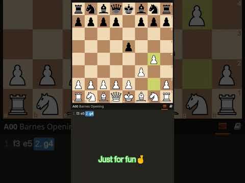 Fools mate - Barnes opening