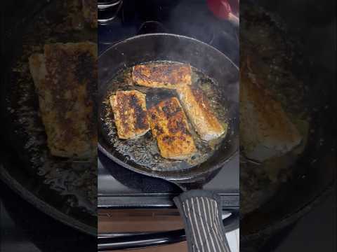 Blackened Fish Tacos! Props to mom for the mango salsa! #tacos #mahi #sundayspecial #fish