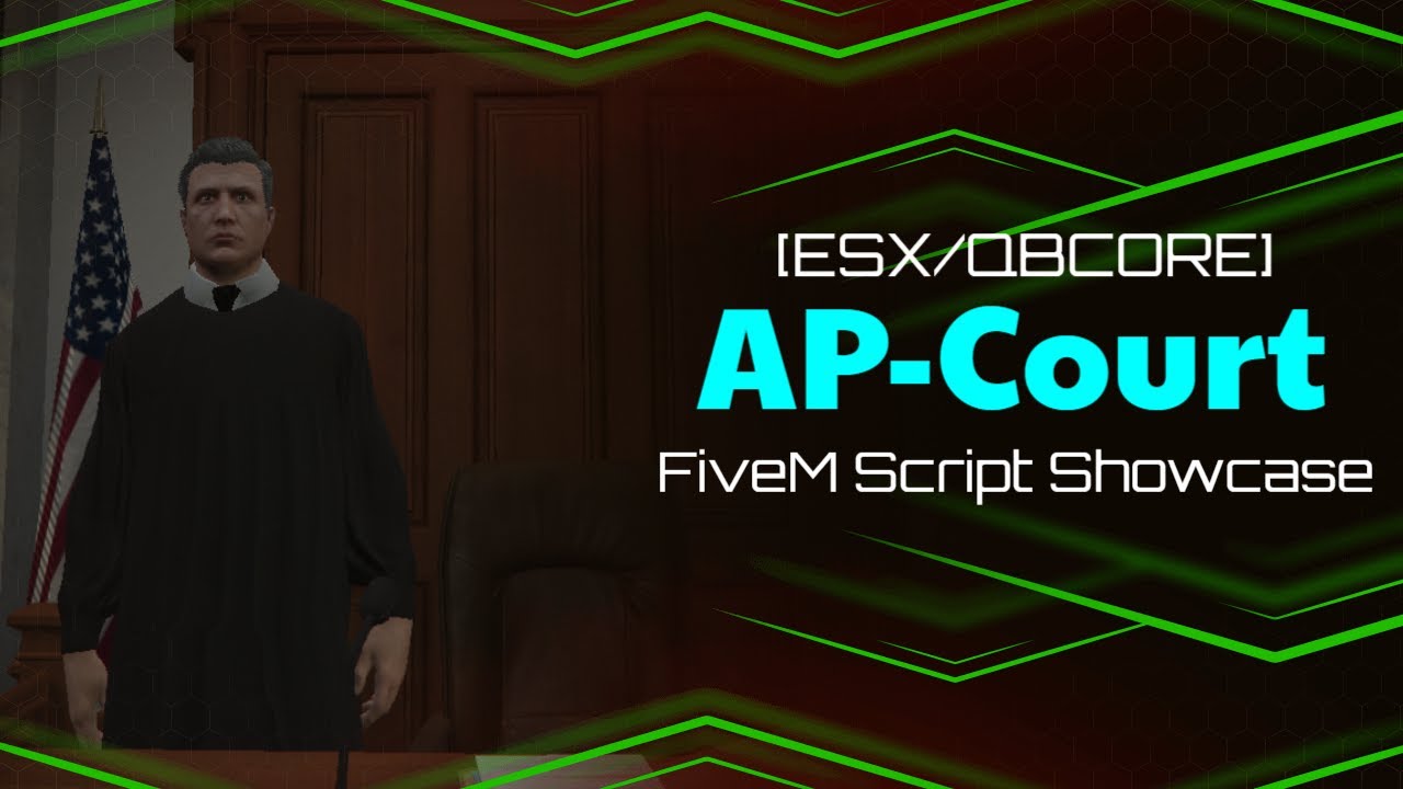 ESX/QBCORE: Realistic Court Roleplay is HERE with AP-Court
