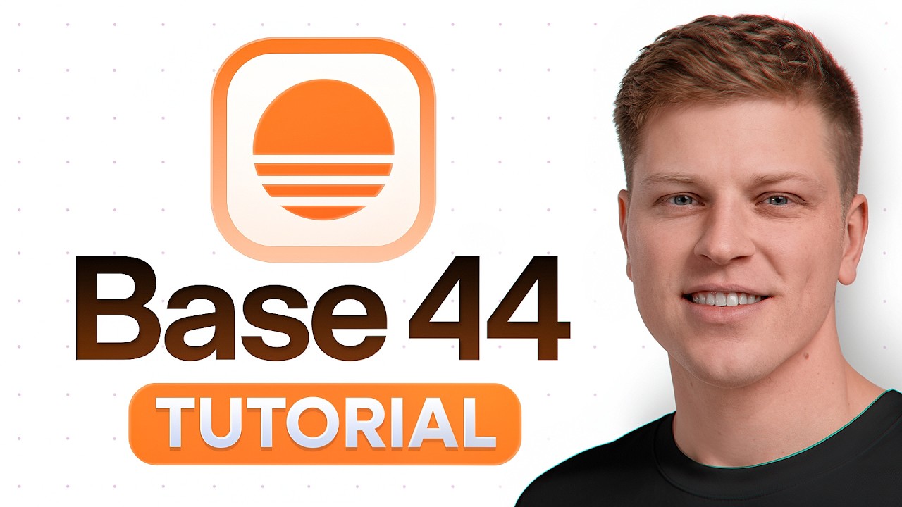 Base44 Tutorial: Build a Web App with AI (No Code Required)