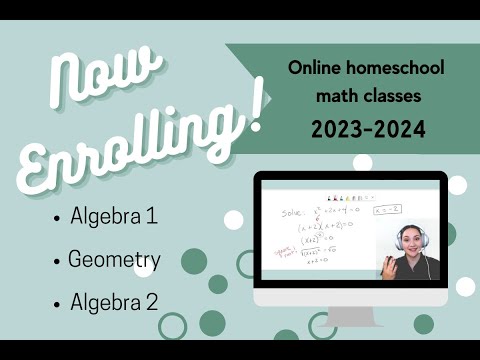 Online Homeschool Math Classes for Highschool - Rachel Nadaskay