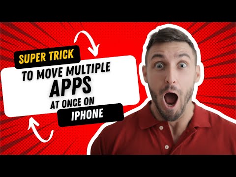 Super Trick How to Move Multiple Apps at Once on iPhone | Quick and Easy Tutorial