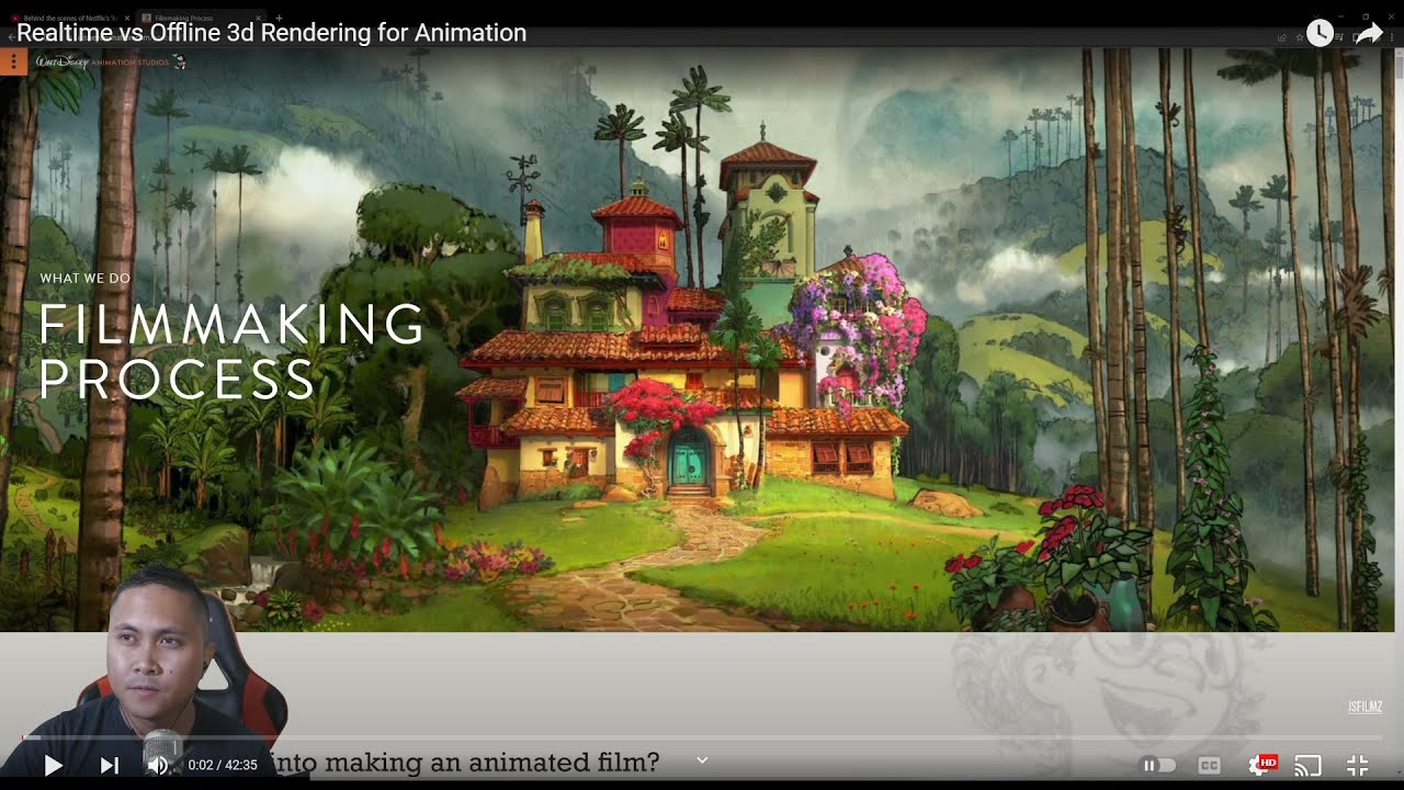 Realtime vs Offline 3d Rendering for Animation
