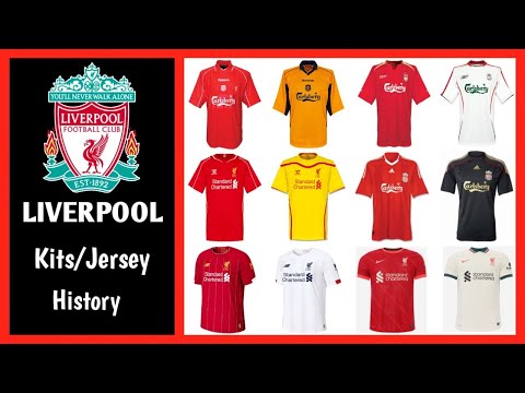 Liverpool Jersey History/Evolution from 2000 to 2022 (Home & Away) || Liverpool Kit 2021/2022
