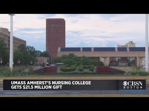 UMass Amherst's Nursing College Gets $21 Million Gift From Foundation Of Bestselling Textbook Author