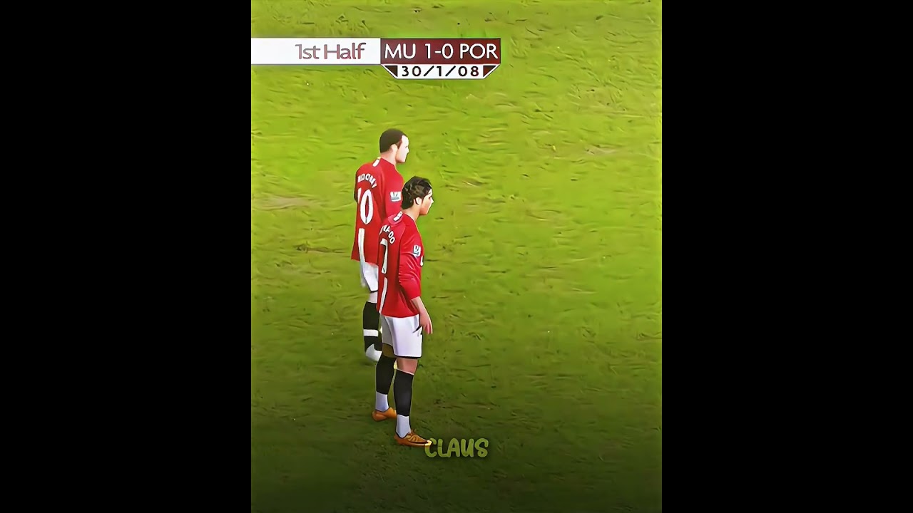 Ronaldo's free kick in 2008🥶🔥 || Man U vs Portsmount || #ronaldo #ronaldoedit #freekick #manunited