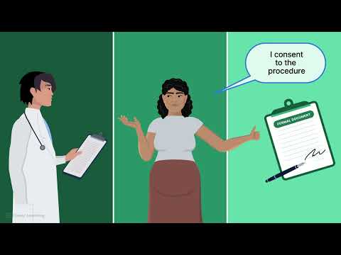 What is informed consent and why is it important in patient care?