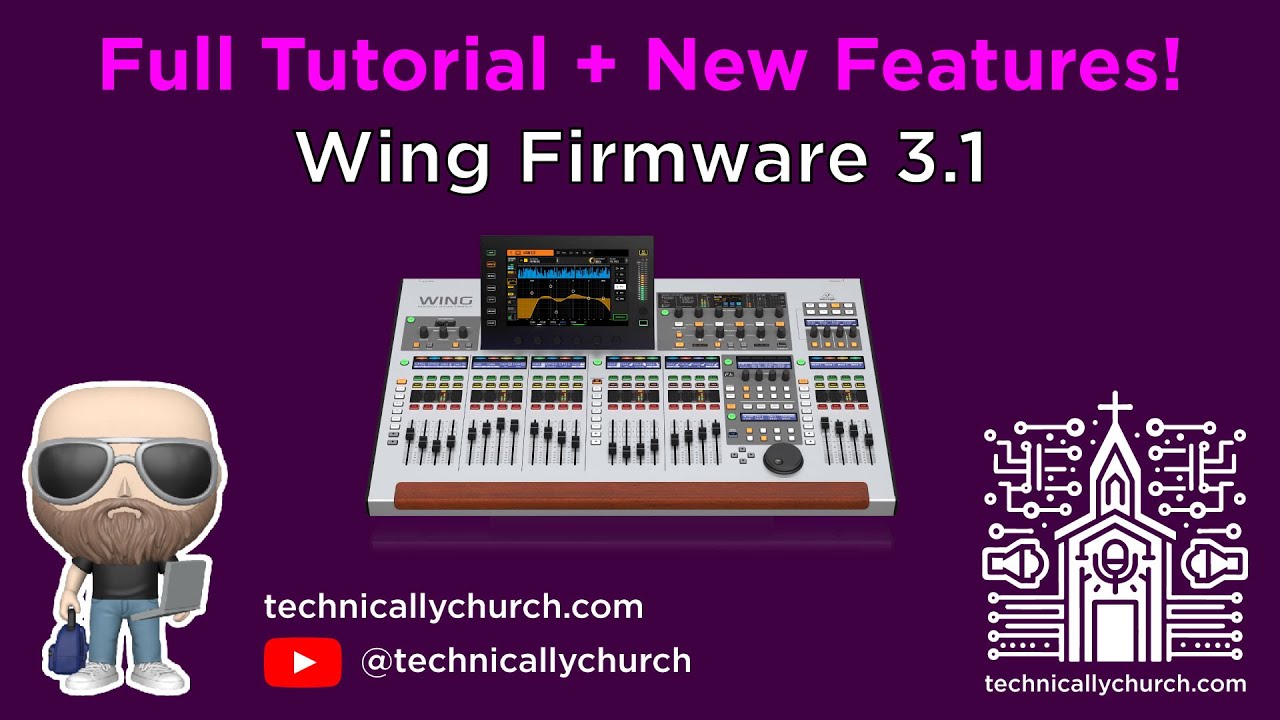Live Walkthrough: Behringer Wing Firmware 3.1 Upgrade + New Features Explained!
