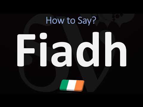How to Pronounce Fiadh? | Irish Names Pronunciation Guide