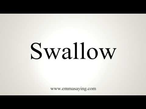 How To Pronounce Swallow