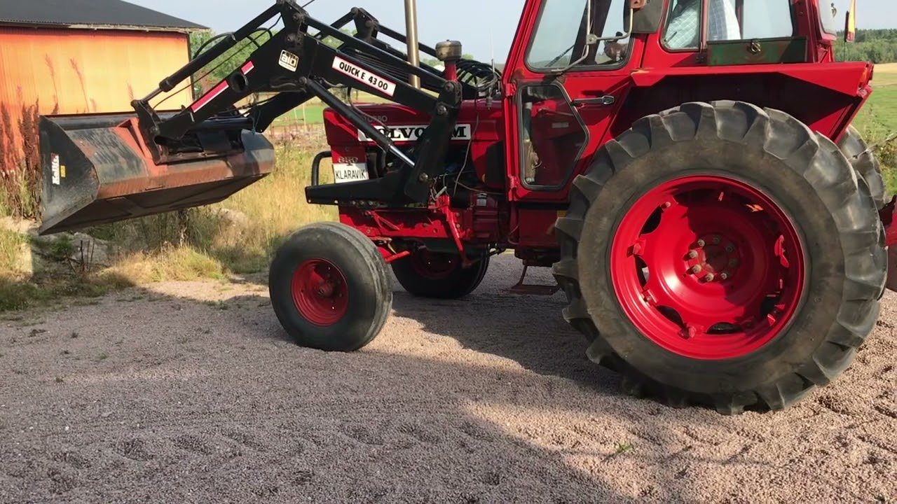 Traktor Volvo BM 650 Turbo med lastare