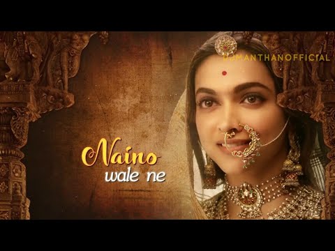 Padmaavat - PADMAVATI Nainowale Ne Neeti Mohan English lyrics translation, subtitles