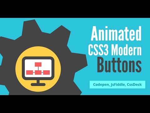 Animated CSS3+HTML buttons examples (Codepen, jsFiddle, CssDeck)