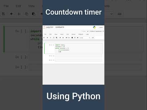 Countdown timer in python | Python