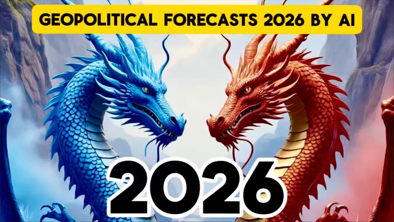 What AI Forecasts for Global Geopolitics in 2026|| An AI-Driven Analytical Visualization 🌎