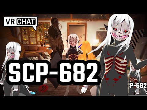 ZGame Onlineさんの写真・動画 SCP-682 Avatars for VRChat , Virtual Droid 2 ...