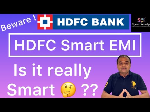 HDFC Credit Card | HDFC Smart EMI | HDFC Credit Card EMI | No Cost EMI | HDFC Credit Card Smart EMI