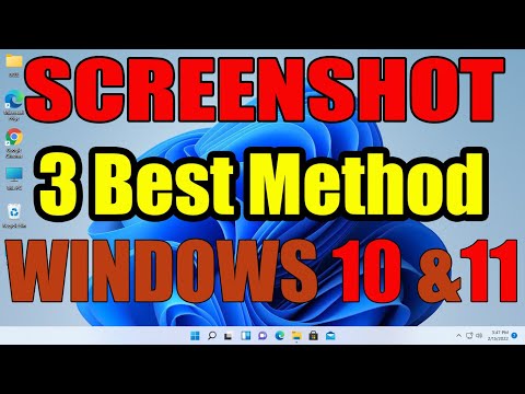 Screenshot Printscreen in Windows 10 And Windows 11. Fast Printscreen Methods