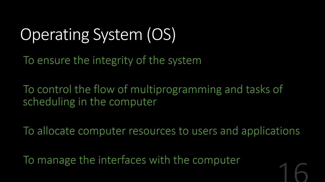 Auditing AIS Components: Intro and OS