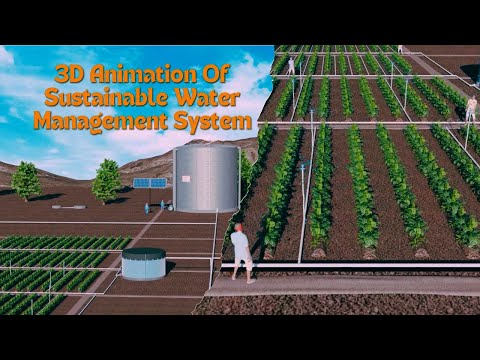 3D Animation: Sustainable Water Management System Process Explained