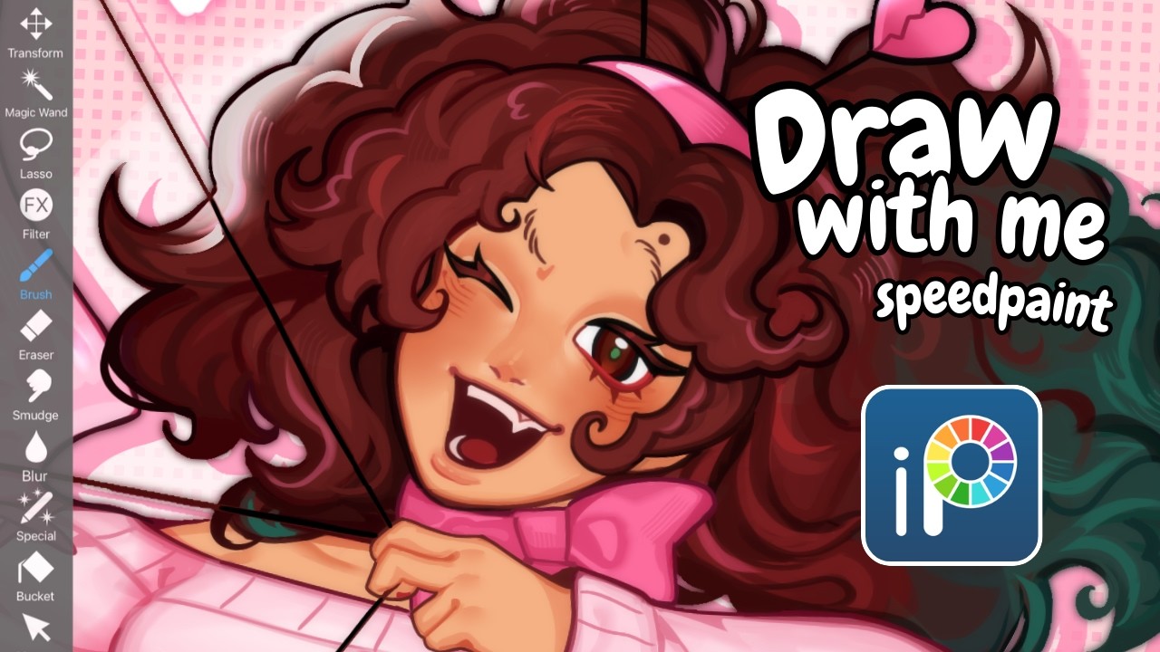Draw w/ me 🎂 Heartbreaker | IbisPaint | iPad speedpaint