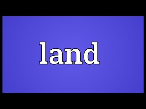 Land Meaning
