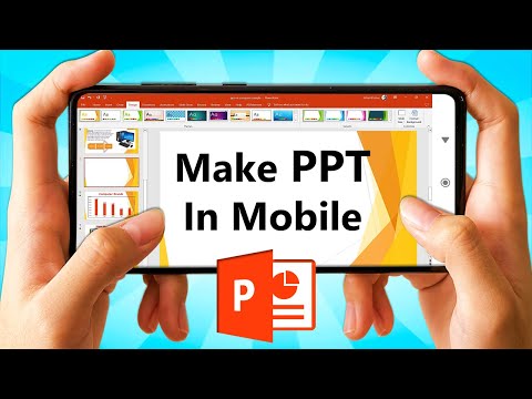 How to make ppt on mobile phone | Mobile se ppt kaise banaye | Powerpoint presentation in mobile