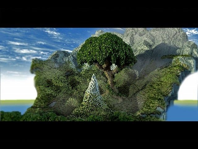 The World Tree (Customish Terrain + Custom Trees) Minecraft Map