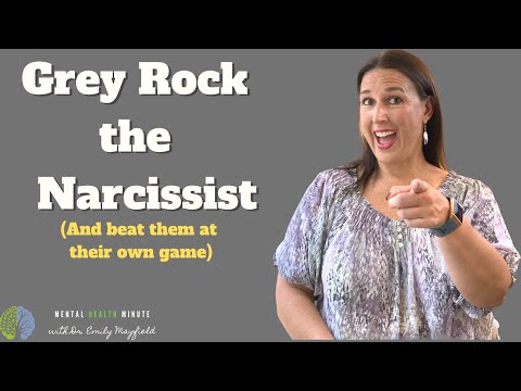 What is the GREY ROCK technique? | Go no contact with the narcissist